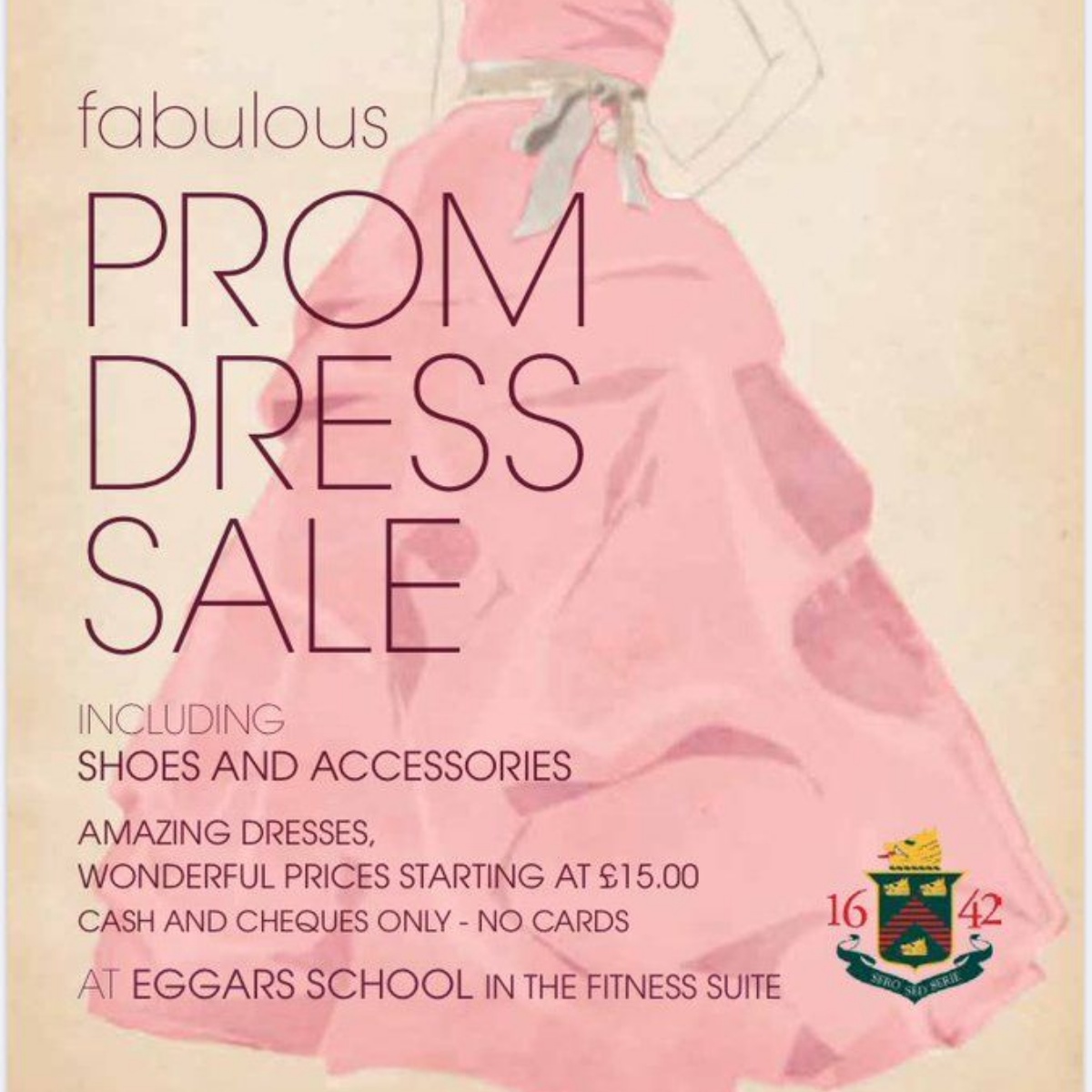 Eggar’s School - Fabulous Prom Dress Sale