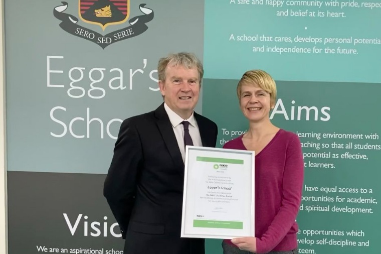 Eggar’s School - Celebrating our NACE Challenge Award